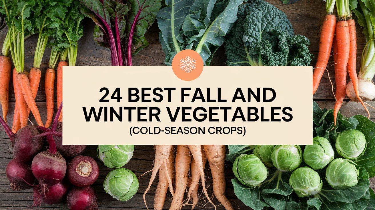 24 Best Fall and Winter Vegetables (Cold-Season Crops)