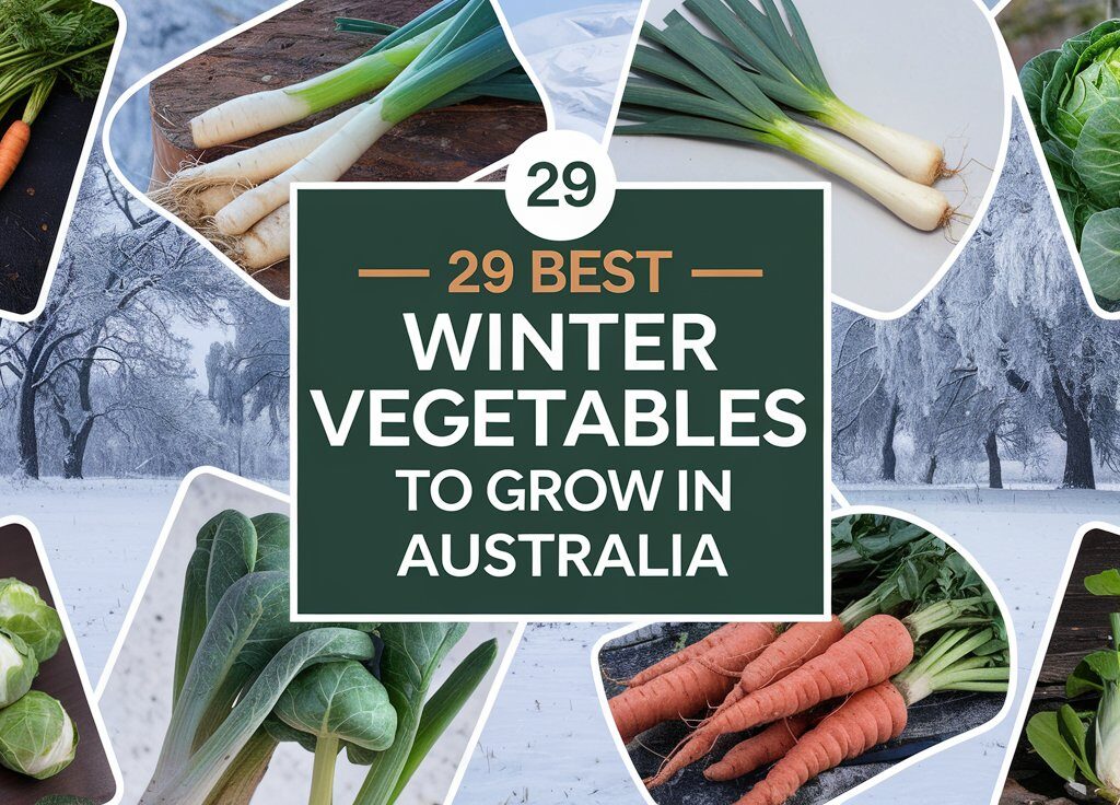 29 Best Winter Vegetables to grow in Australia