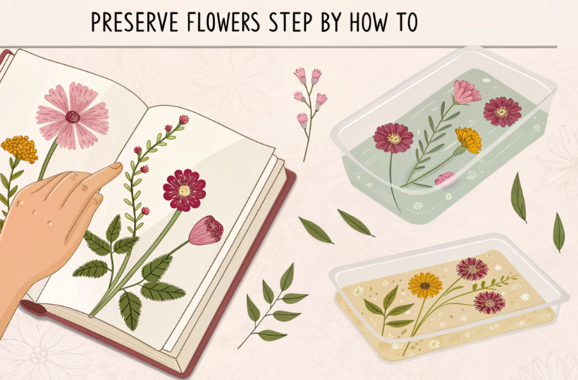💐How to Preserve Flowers: Simple Secrets