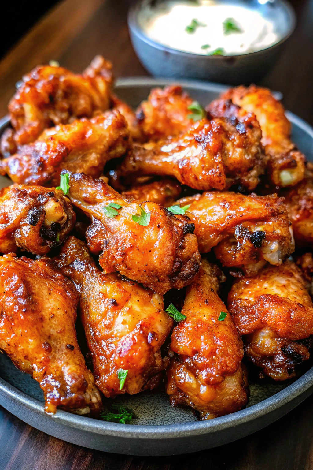 Crispy Oven Baked Chicken Wings