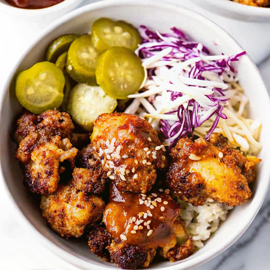 Hot Honey Chicken Bowls