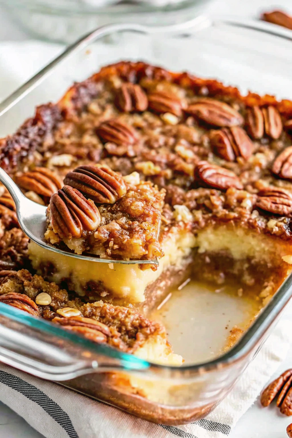 Pecan Pie Dump Cake