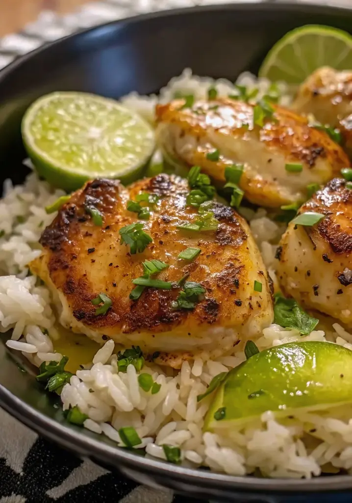 Coconut Lime Chicken and Rice