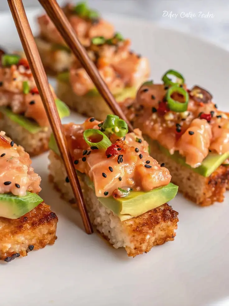 Salmon Crispy Rice