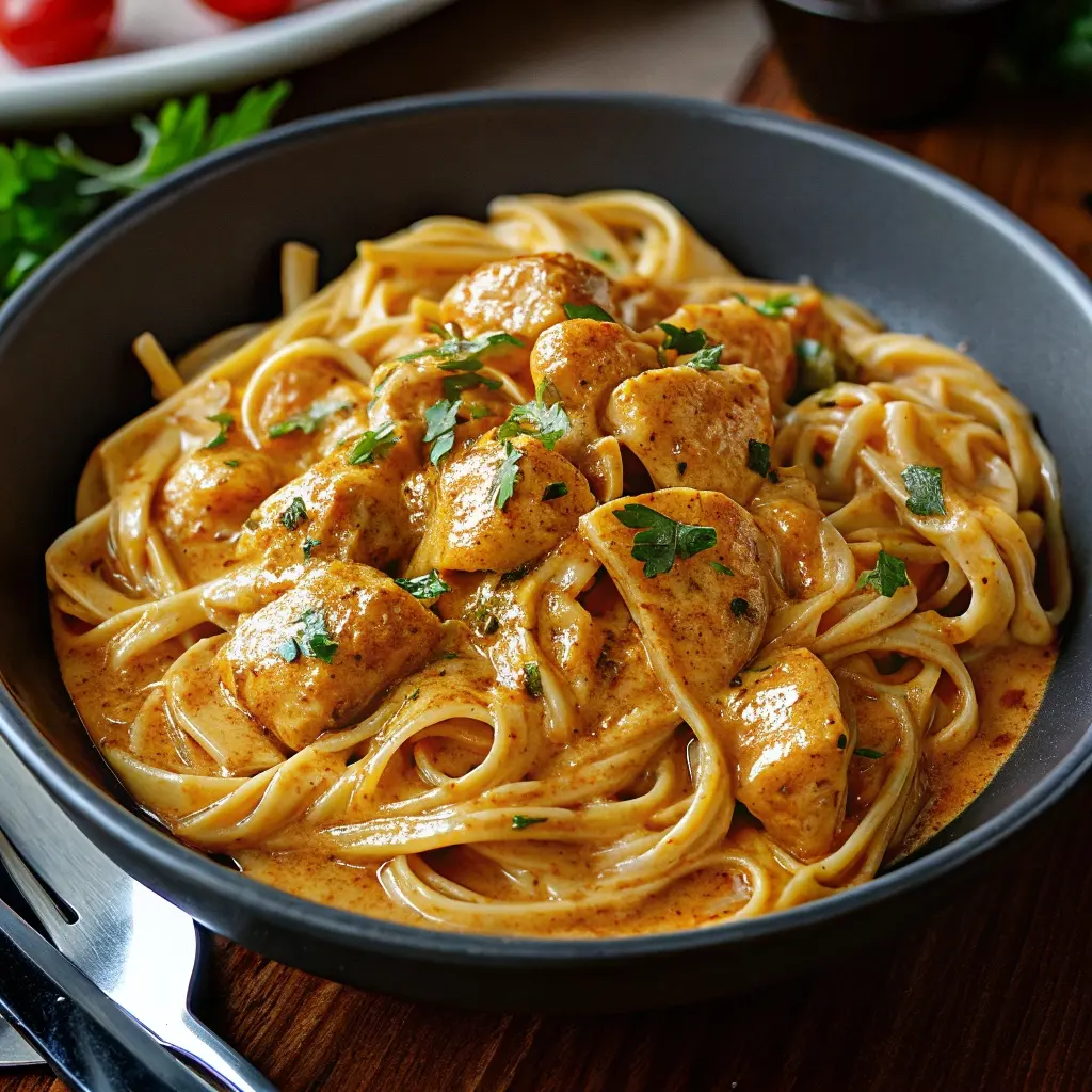 Cowboy Butter Chicken Linguine Recipe