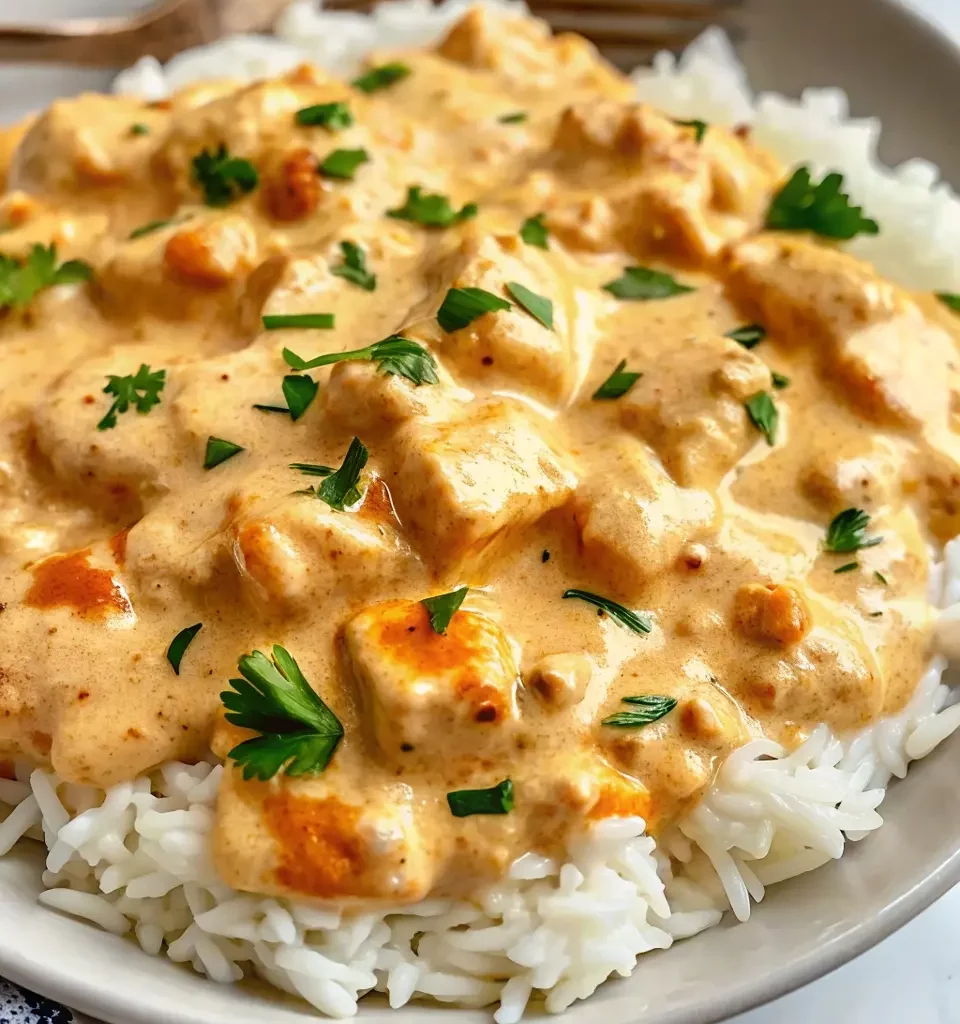 Creamy Smothered Chicken and Rice