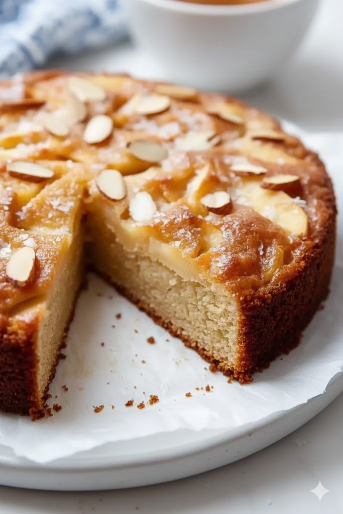 Irresistible Almond Flour Apple Cake